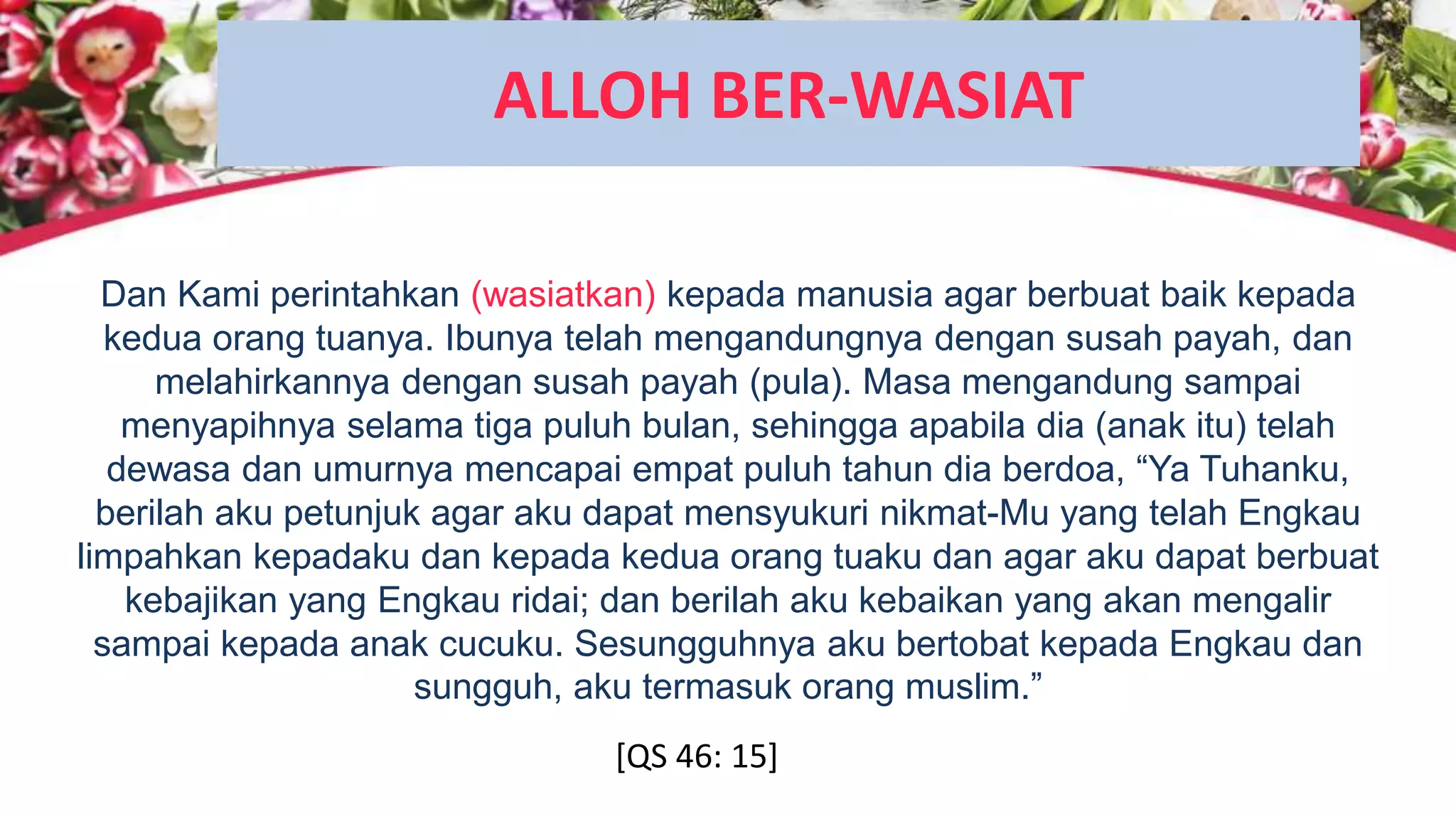 Ketentuan Wasiat | PPTX