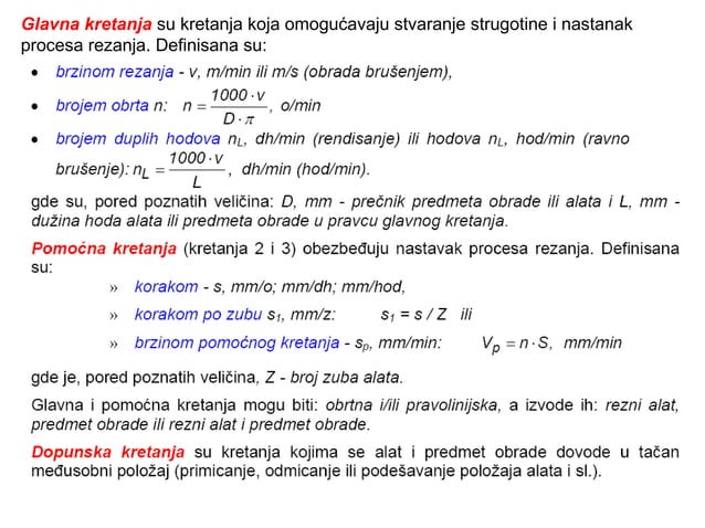 1 kinematika-rezanja-2013-14 | PPT