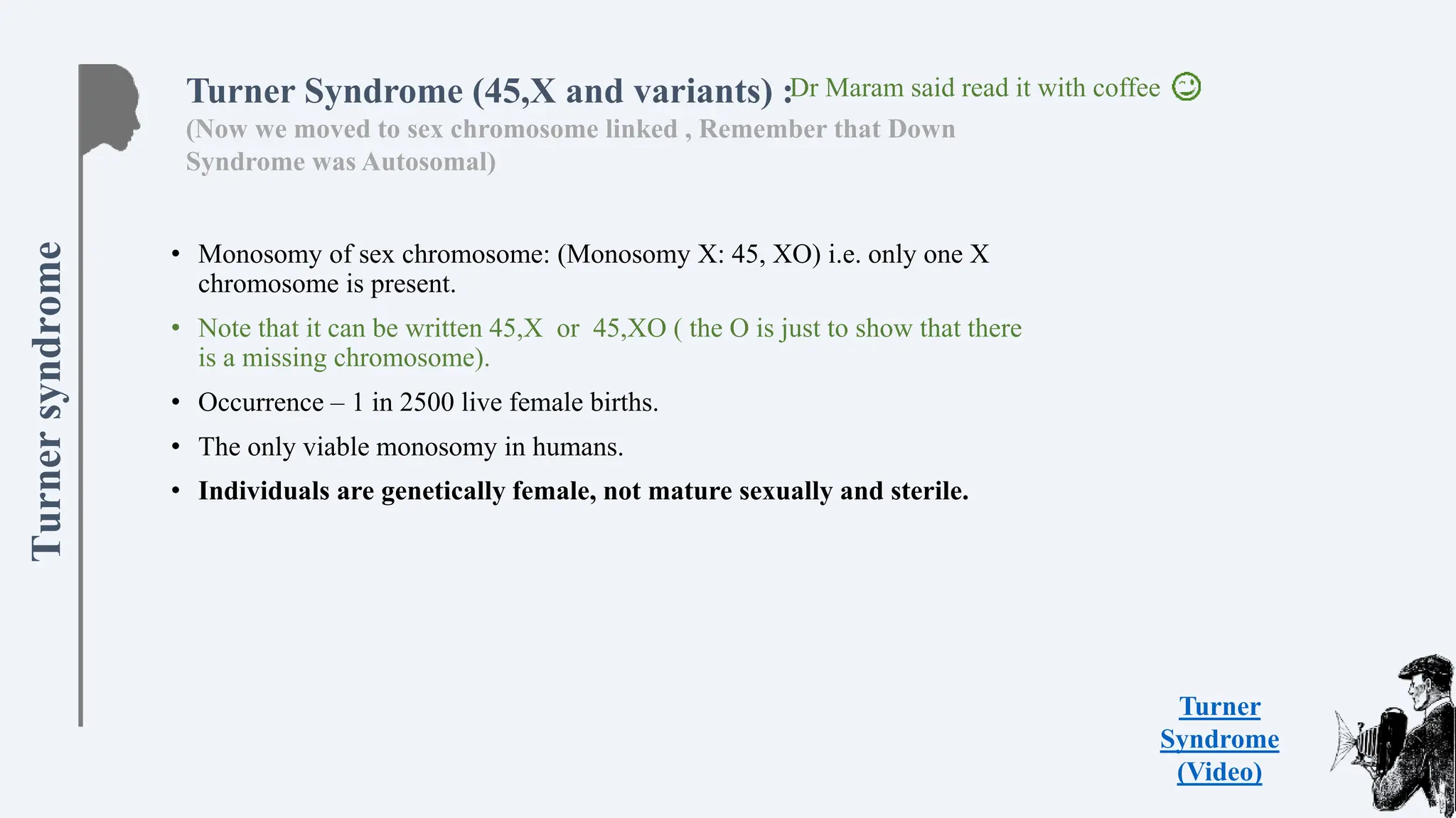 1-Klinefelter, Turner and Down Syndromes.pptx