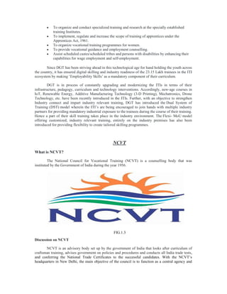 know about iti, dgt, ncvt, scte & vt, dtet, cti | PDF