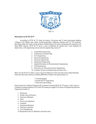 know about iti, dgt, ncvt, scte & vt, dtet, cti | PDF