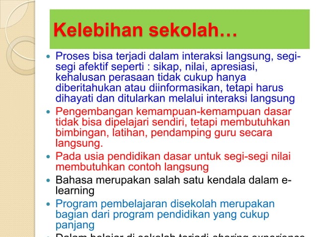 1 konsep dasar e-learning | PPTX