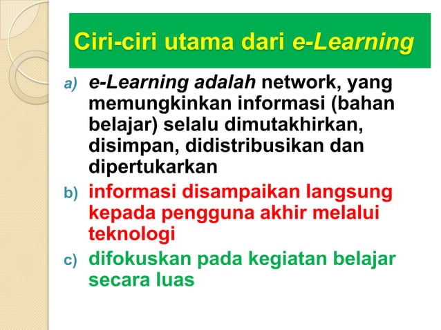 1 konsep dasar e-learning | PPTX