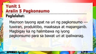 1 - Konsepto ng pagkonsumo.pptx