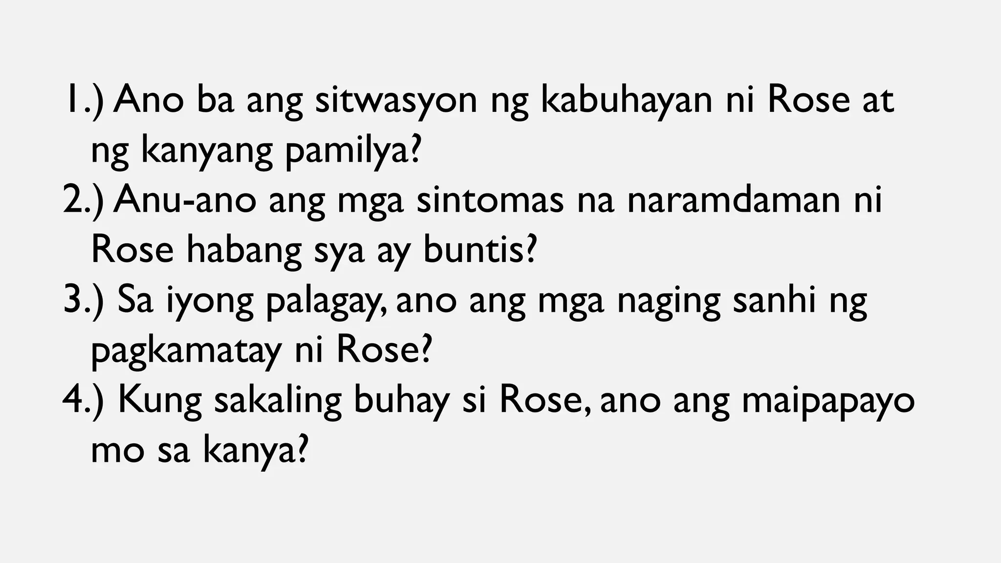 1-ANG KWENTO NI ROSE gabay sa ligtas na pagbubuntis.pptx