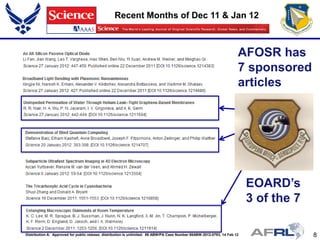 Gresham - European Office of Aerospace Research and Development (EOARD ...
