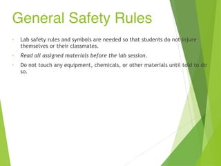 1-lab safety.pdf | Infectious Diseases | Diseases and Conditions