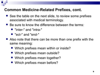 1 language of medicine | PPT