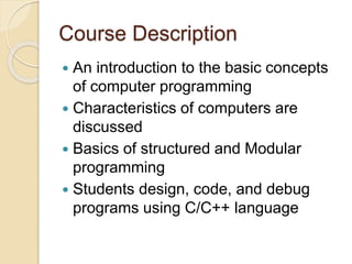 1-Lec - Introduction and Course Objectives.ppt