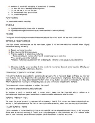 Efficient Reading | DOCX