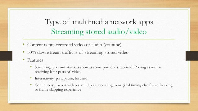 Multimedia networks