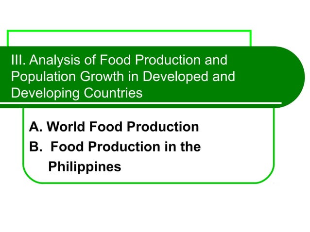 Lecture Outline in Introduction to Agriculture | PPT