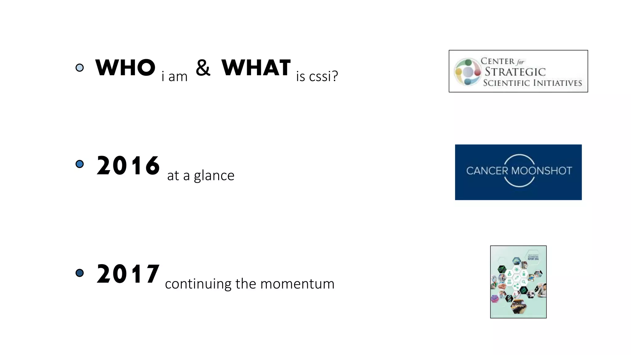 Advancing Convergence and Innovation in Cancer Research | PPT