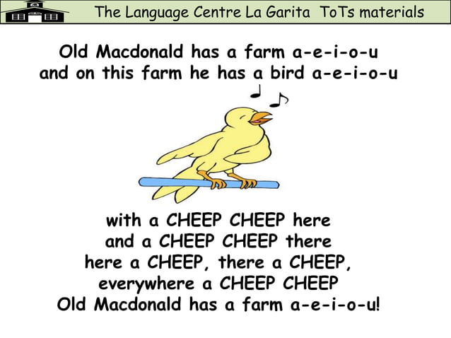 1. lesson old mac donald | PPT