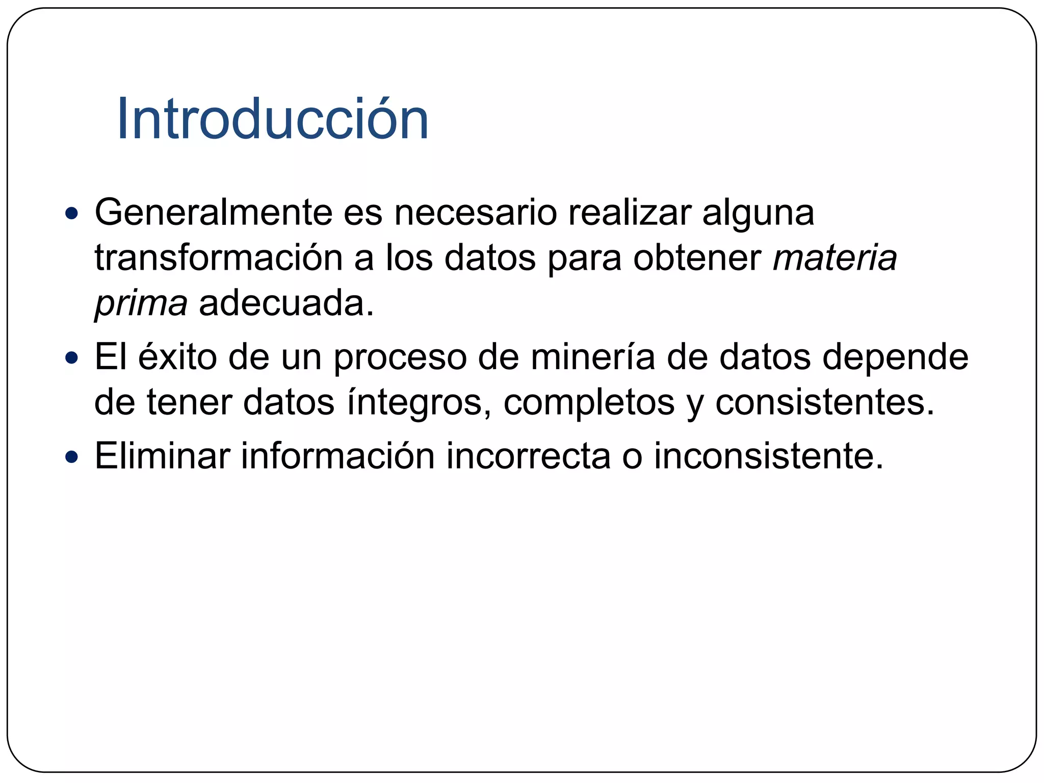 1. limpieza y transformación de datos | PPT