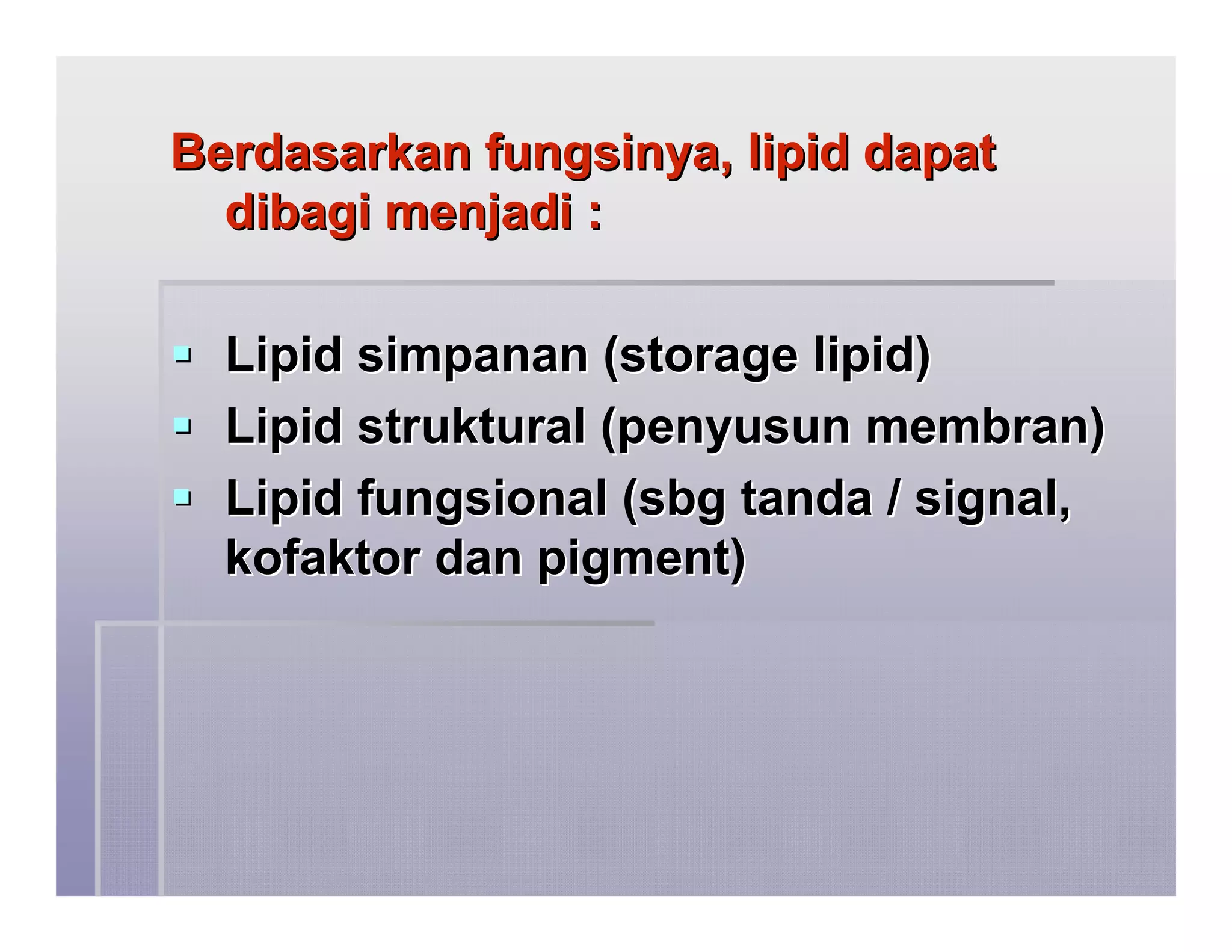 lipid | PPT