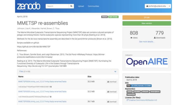 Lisa Johnson at #ICG13: Re-assembly, quality evaluation, and annotation of 678 microbial ...