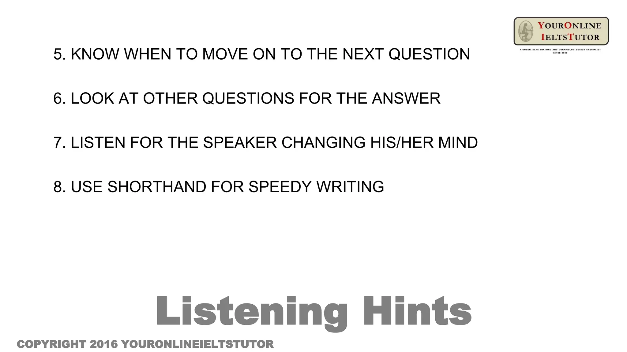 IELTS Listening | PPTX