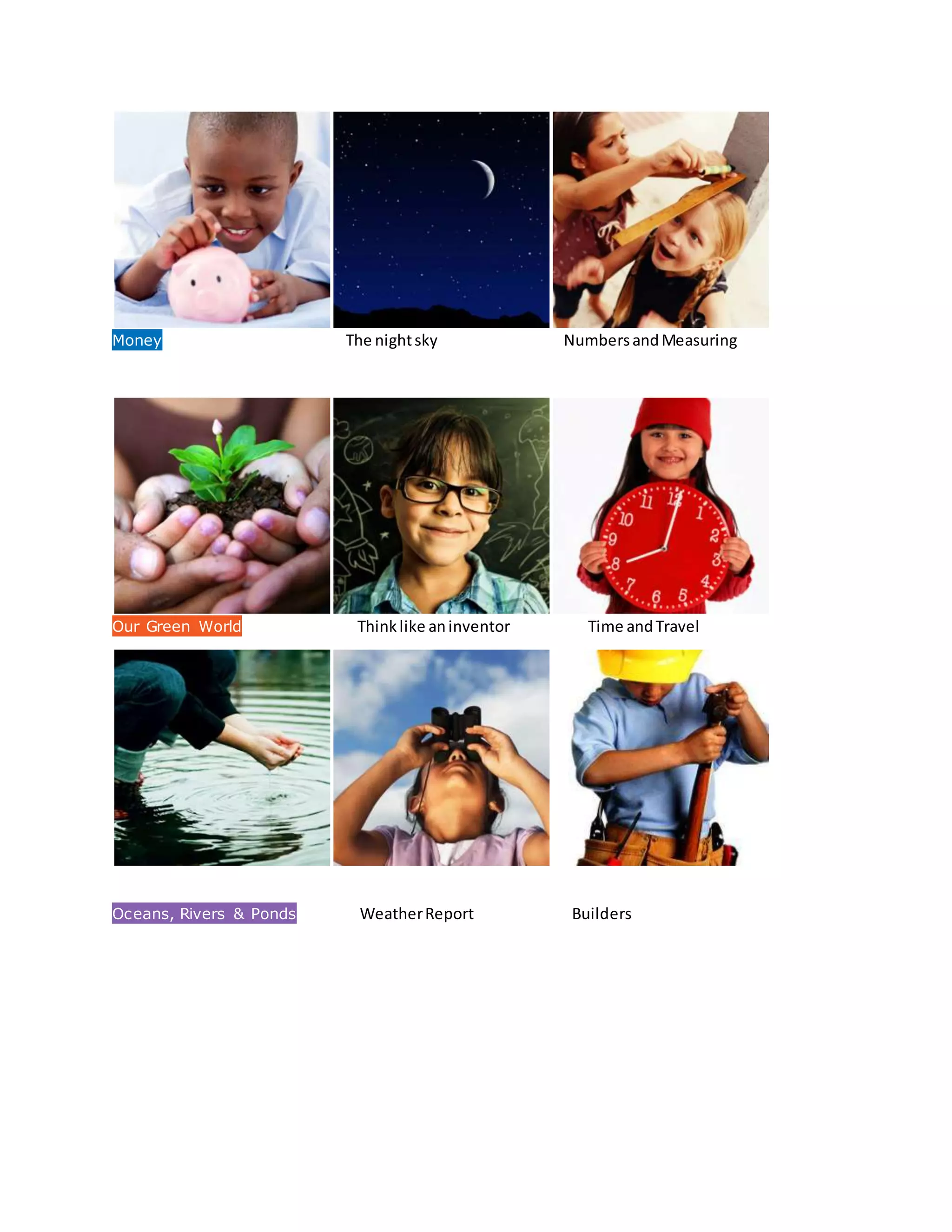 List of themes | DOCX