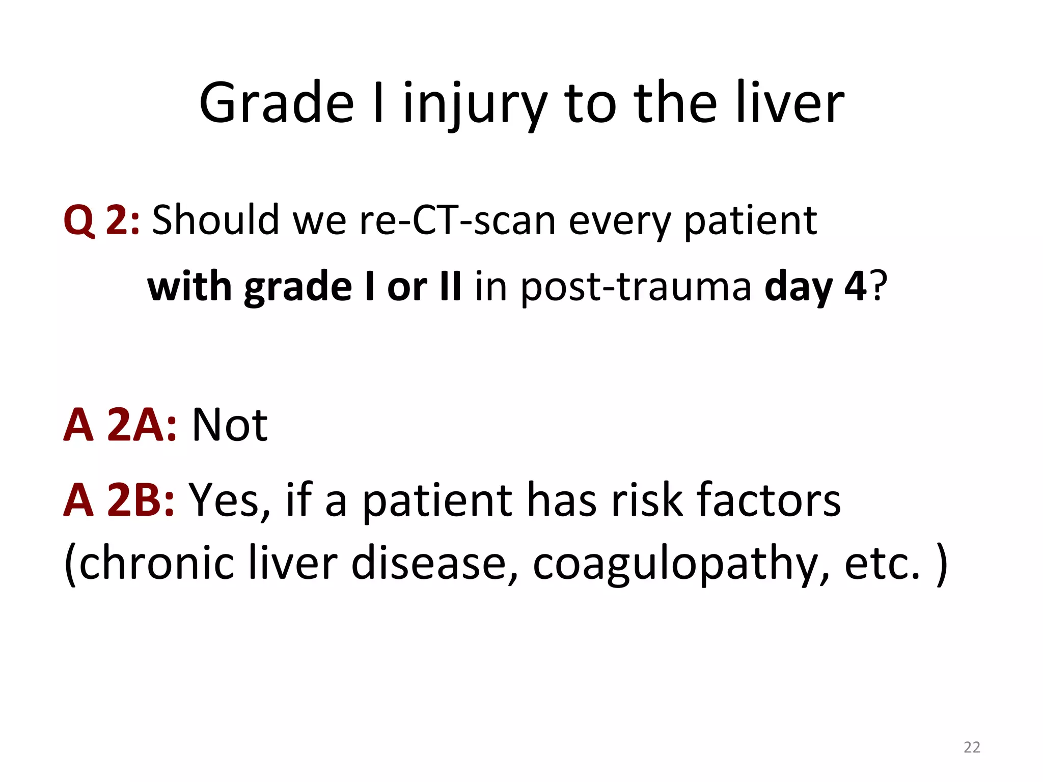 Management of liver trauma in adults, 2018, by R. Lunevicius | PDF