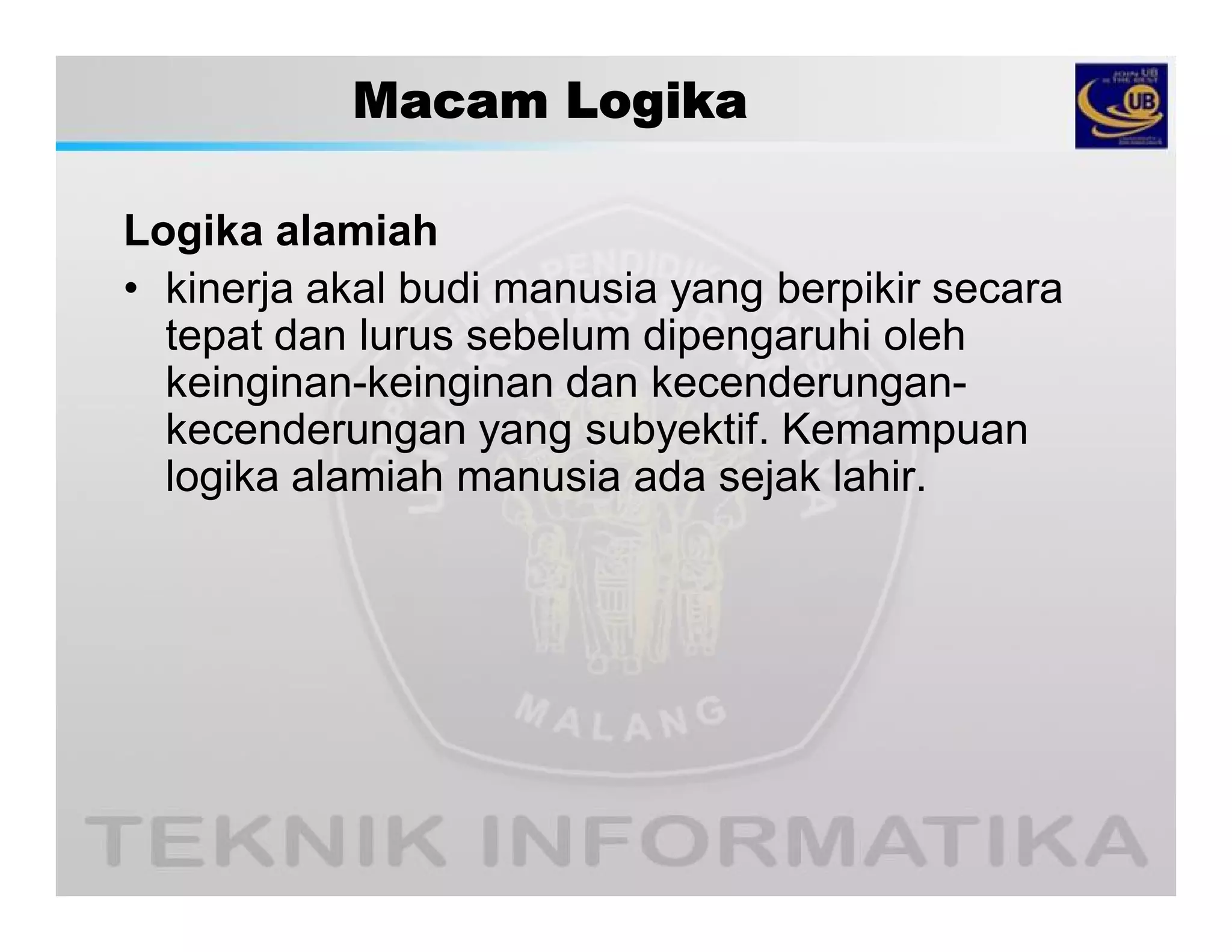 1 logika-informatika.ppt-compatibility-mode | PDF