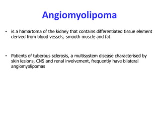 TUMOURS OF KIDNEY | PPTX