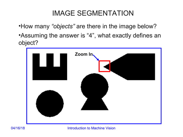MACHINE VISION AND ROBOTICS | PPT