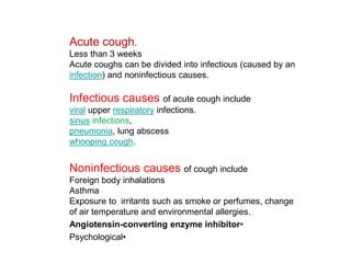 major manifestation of lung diseases | PPT