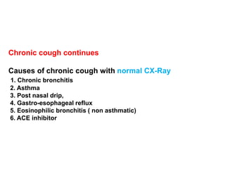 major manifestation of lung diseases | PPT