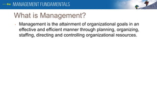 1 management and its history | PPT