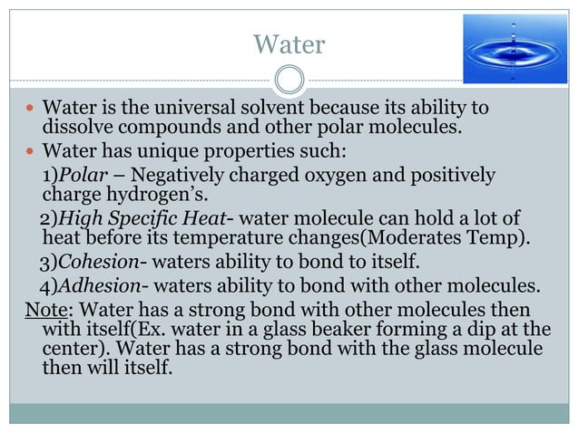 #1 marcellus scientific thinking, biochem, macromolecules, water | PPT