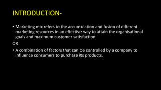 1 marketing mix | PPT