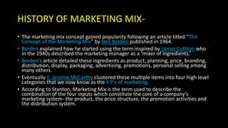 1 marketing mix | PPTX