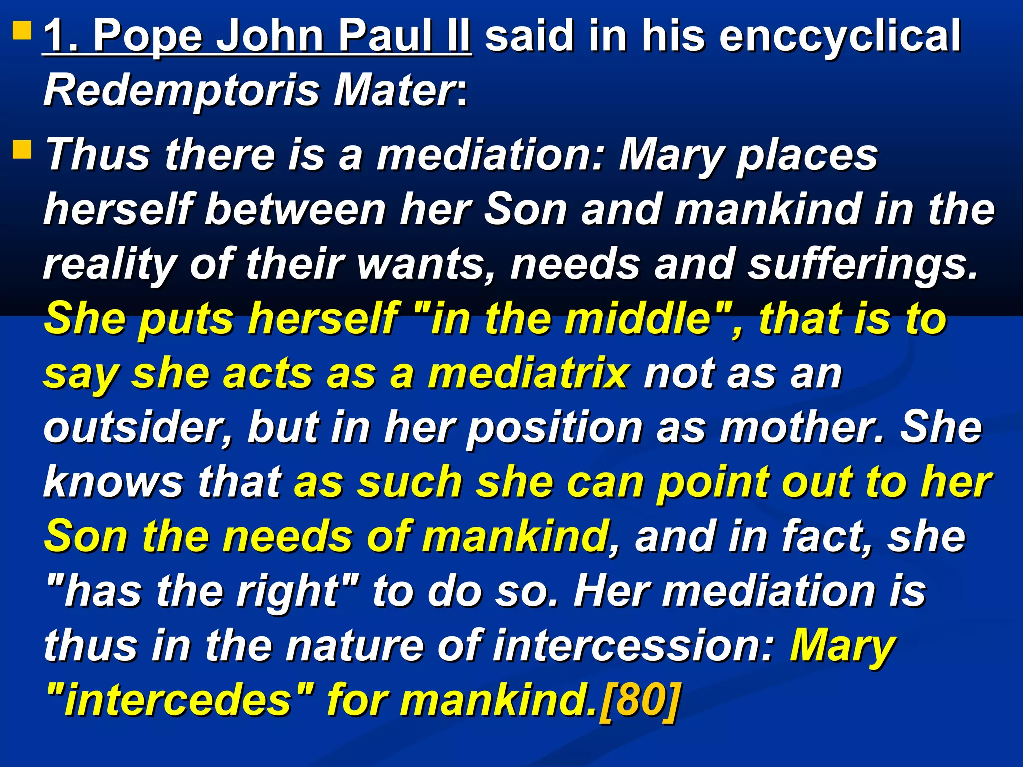 1. Mary, Mother of God | PPT