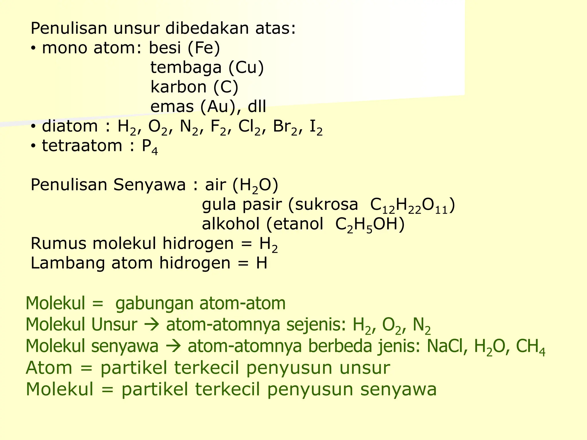 kimia dasar fakultas peternakan untuk kelas 1 | PPT