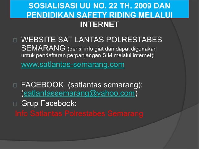 Safety Riding | PPTX