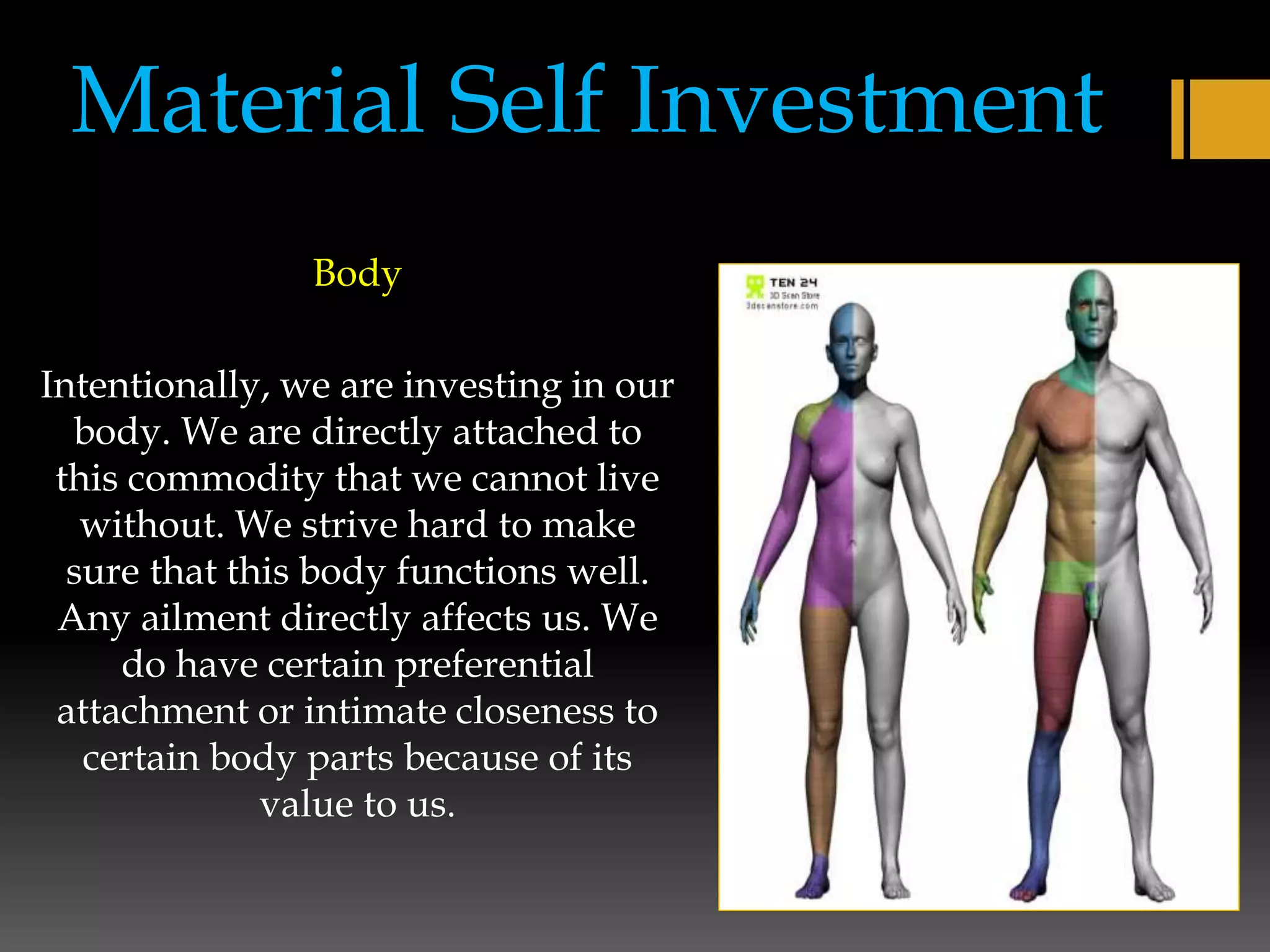 Material Self by William James | PPTX