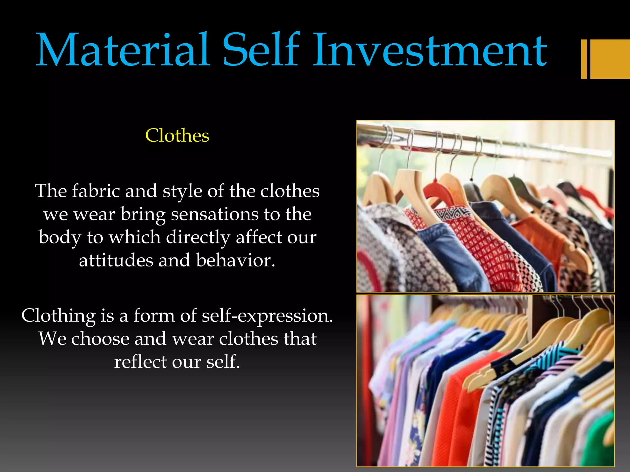 Material Self by William James | PPTX