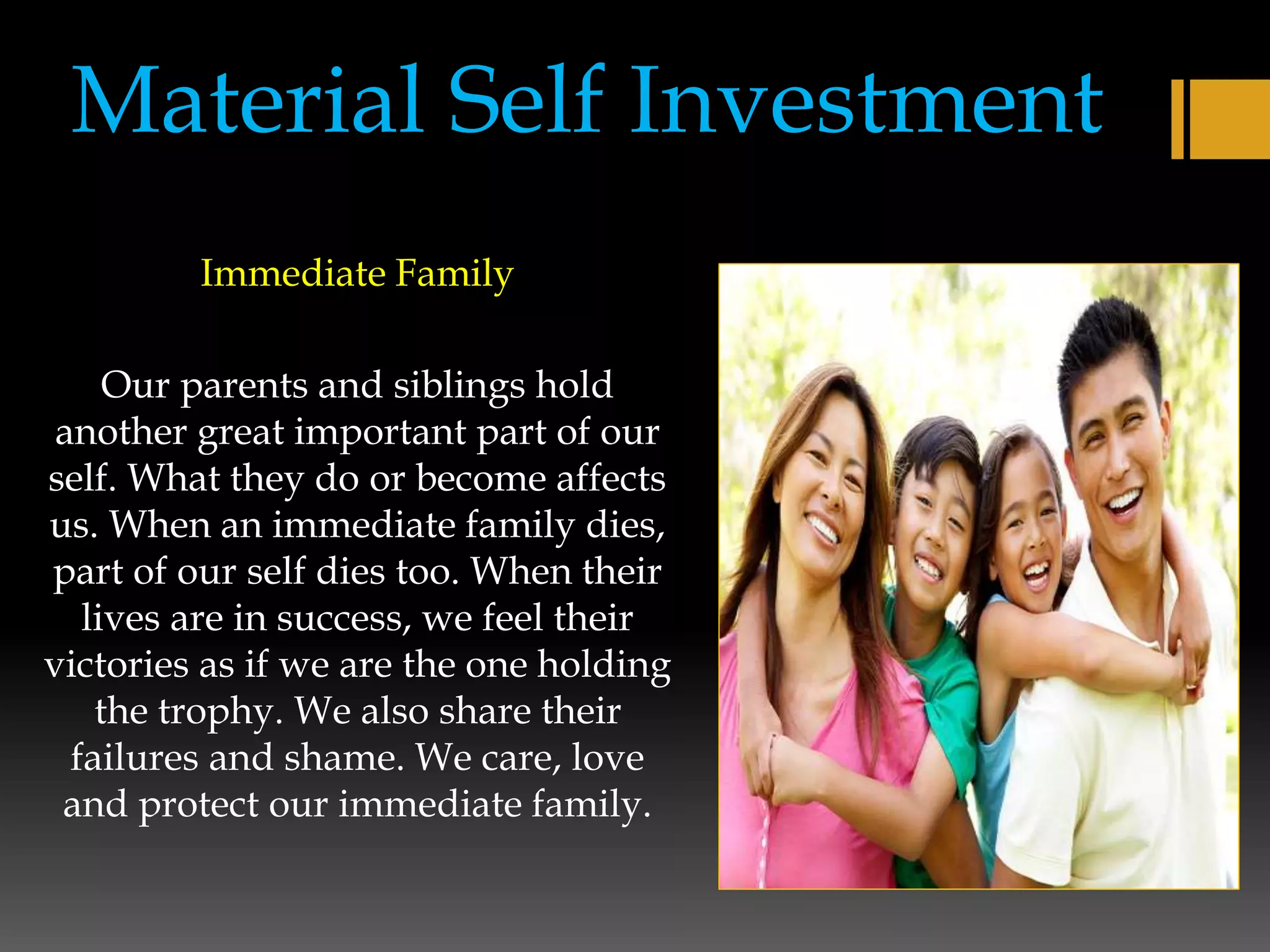 Material Self by William James | PPTX