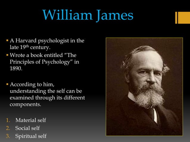 Material Self by William James | PPTX