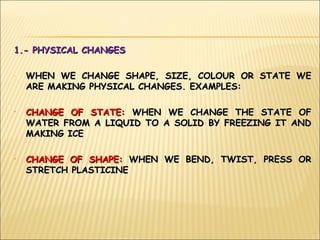 matter changes | PPT
