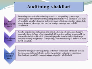 1-mavzu Auditga umumiy tavsif. Abduraimova M.A..ppt