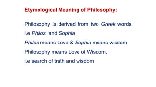 meaning & definition of knowledge-course-4 | PPT