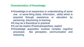 meaning & definition of knowledge-course-4 | PPT
