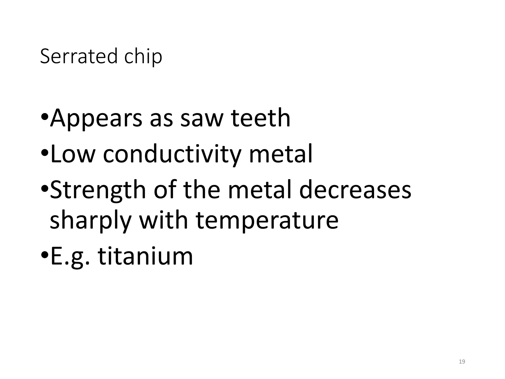 Mechanism of Metal cutting | PPTX