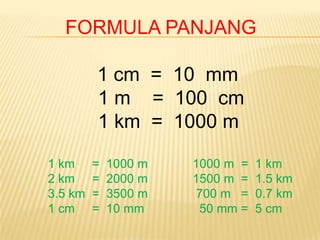1 mengukur dan membandingkan jarak | PPT