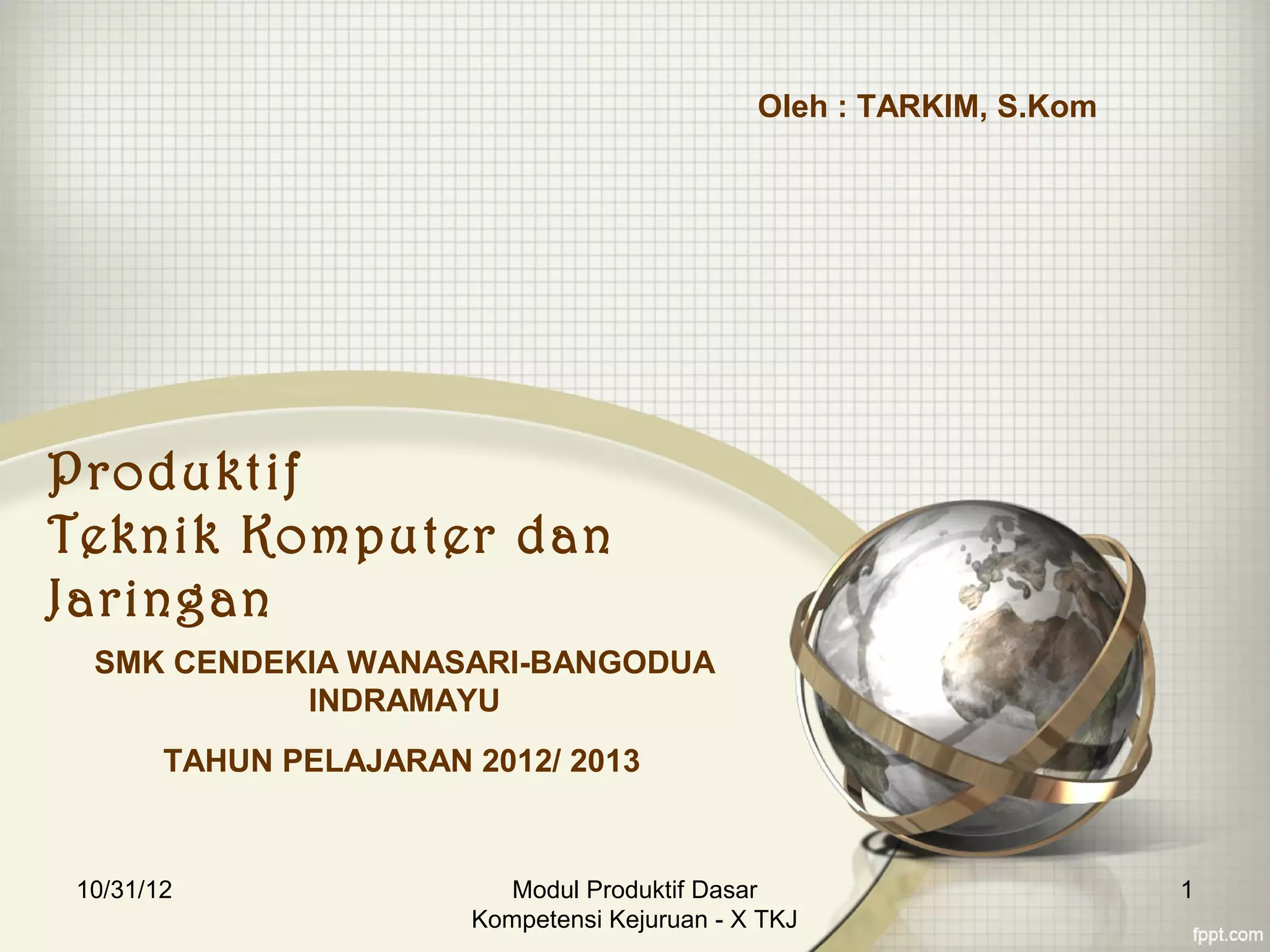 1. merakit personal computer part2 | PPT