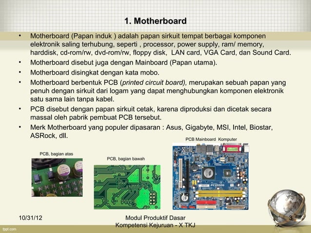 1. merakit personal computer part2 | PPT