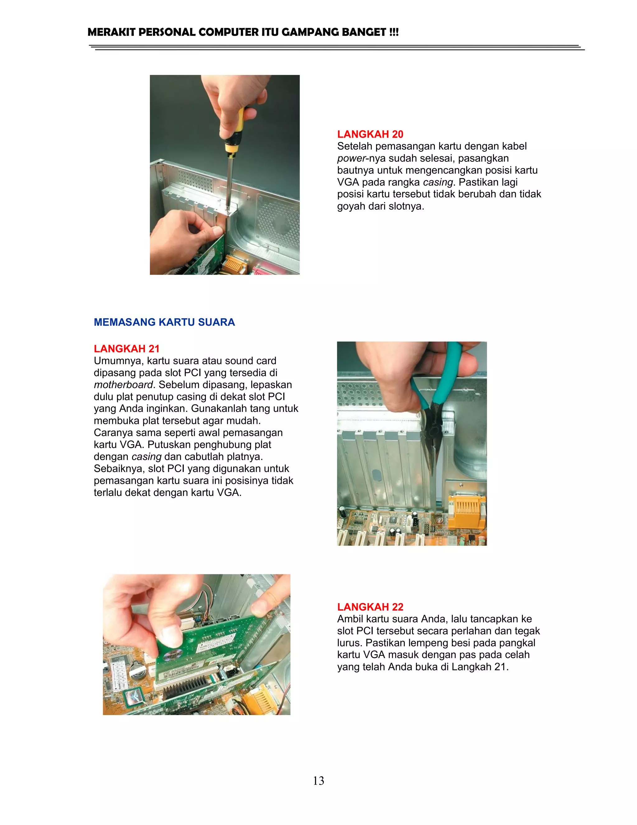 1. merakit personal computer part3 fix | DOC