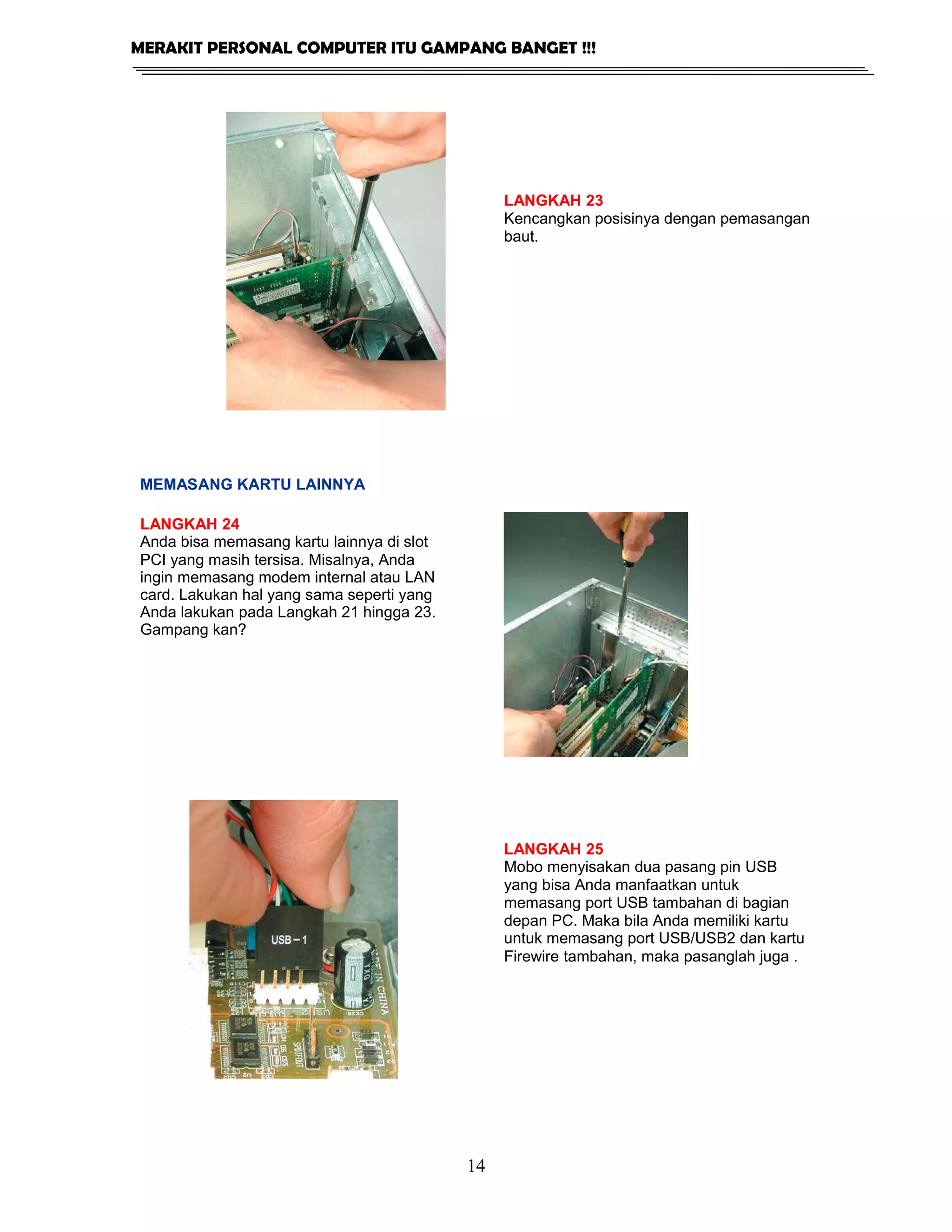1. merakit personal computer part3 fix | DOC